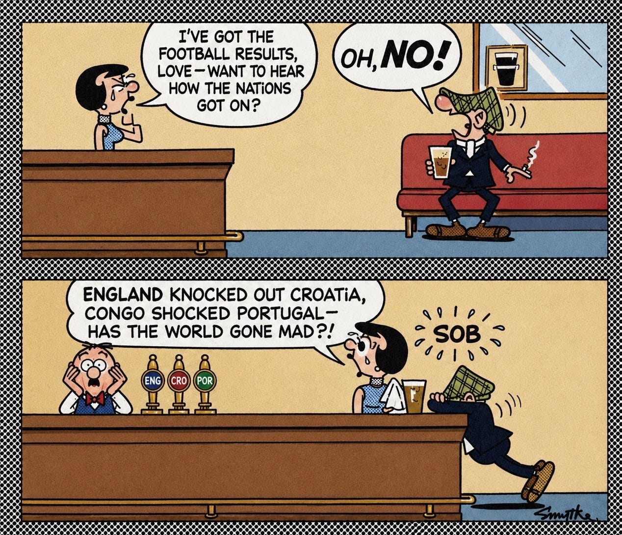 Andy Capp and World Cup - Sports via History FC