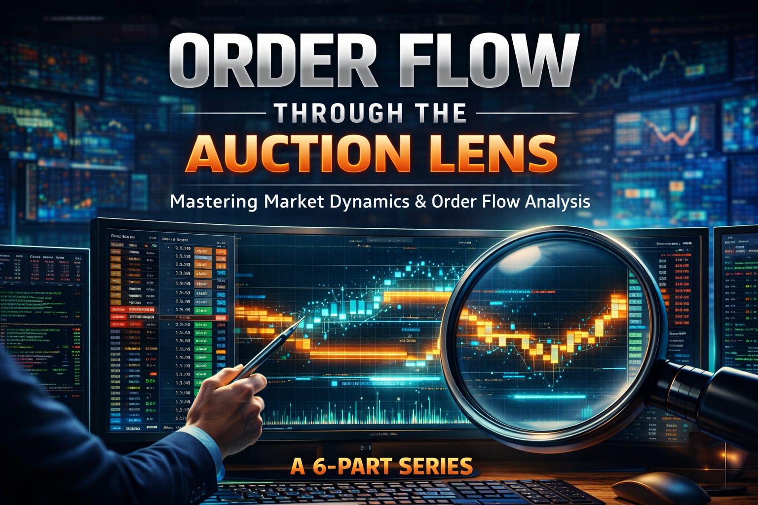 Order Flow Through the Auction Lens (Part 1/6)