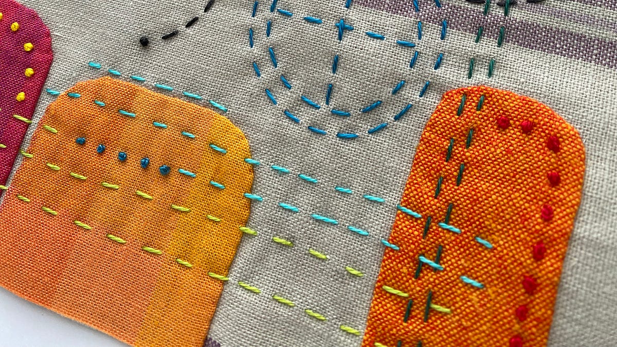 Stitch Wanderings and a Magical Cloth - by Jo Avery