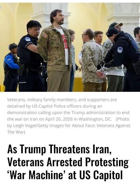U.S. Veterans and Military Family Members Zip-Tied and Arrested in ...