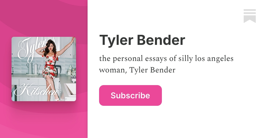Hi, I’m Tyler. Here’s What This Is. - Tyler Bender