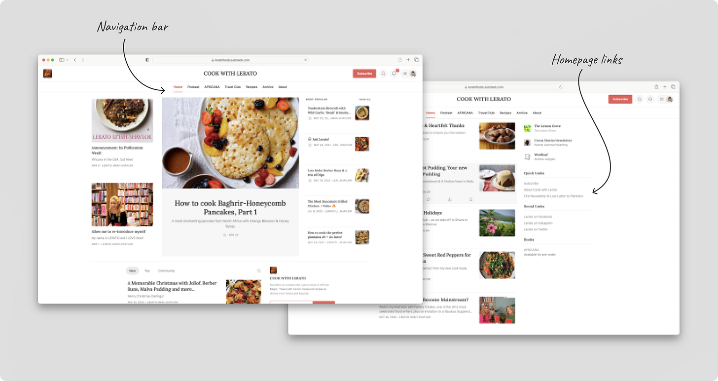 New ways to customize your Substack - On Substack
