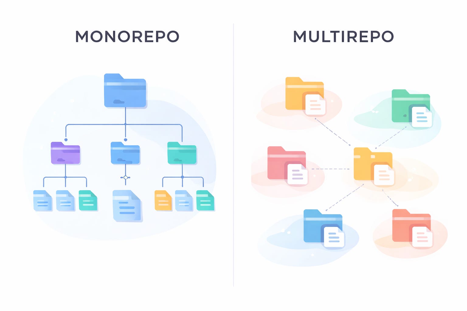 VERSUS #1 - Mono-repo vs Multi-repo : le choix qui peut faire exploser ...