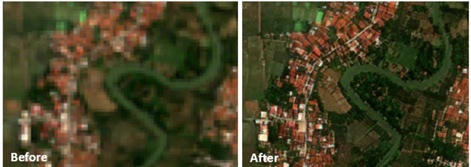 Revolutionizing Satellite Imagery with AI-Powered Enhancement