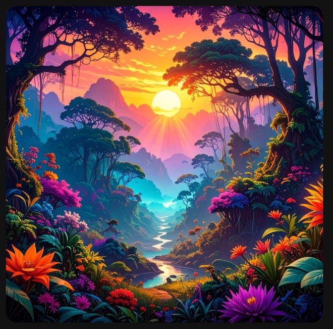 The Mother Time Tree - Part 1 (a short story, poem, song, myth thingy)