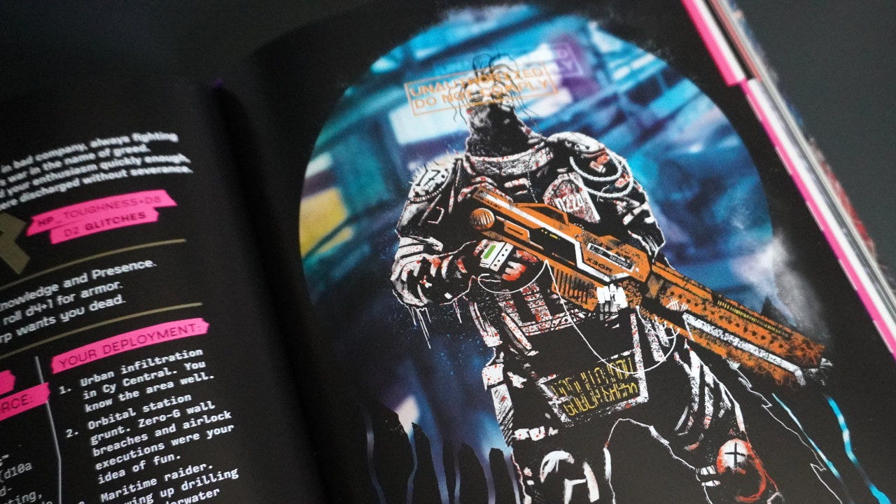 Tracking ammunition in CY_BORG and other TTRPG systems