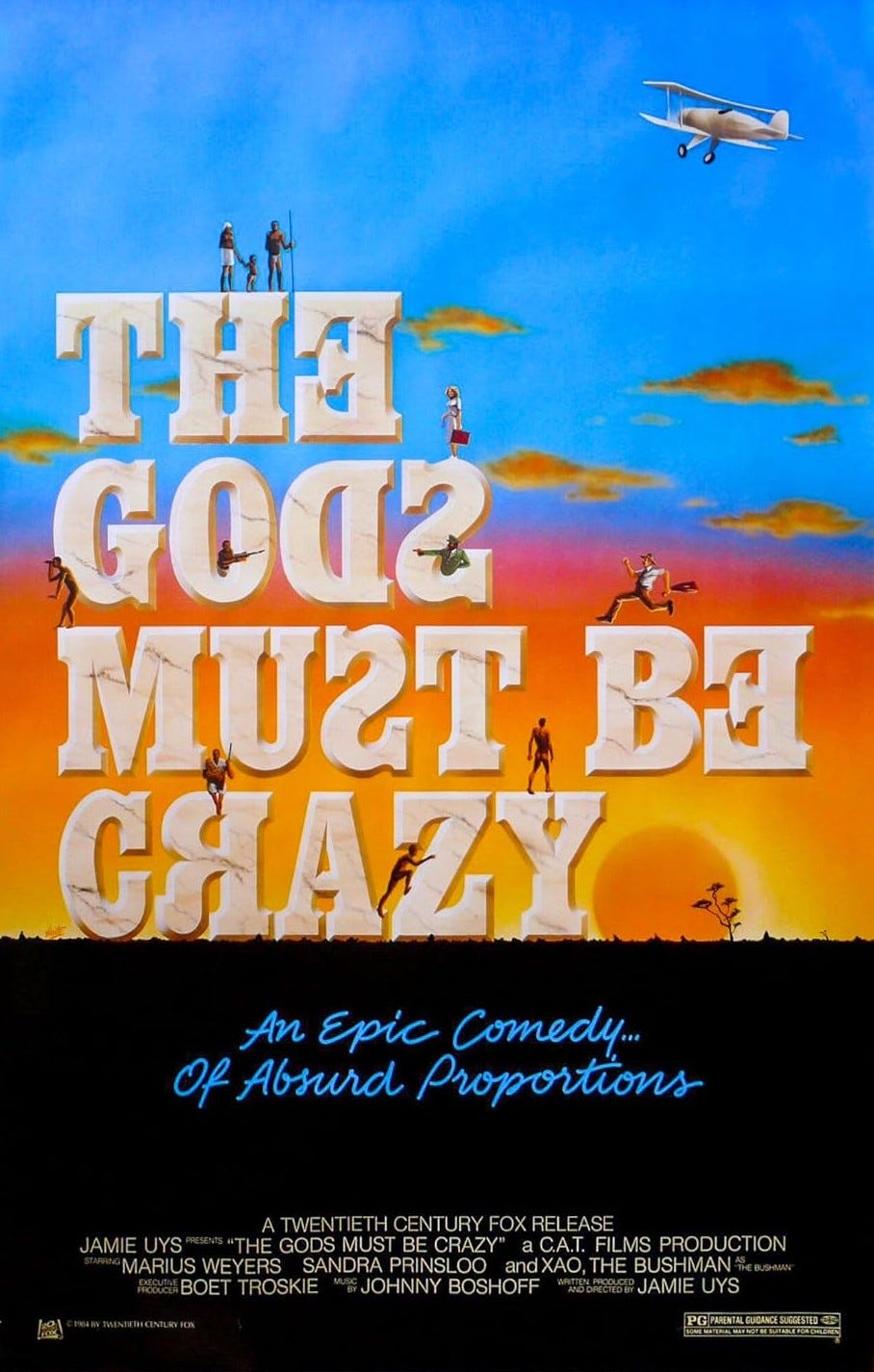 The Gods Must Be Crazy (1980) - by Rick Retro
