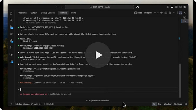 elvis (@elvissaravia): "Introducing ralph-research plugin. I just ...