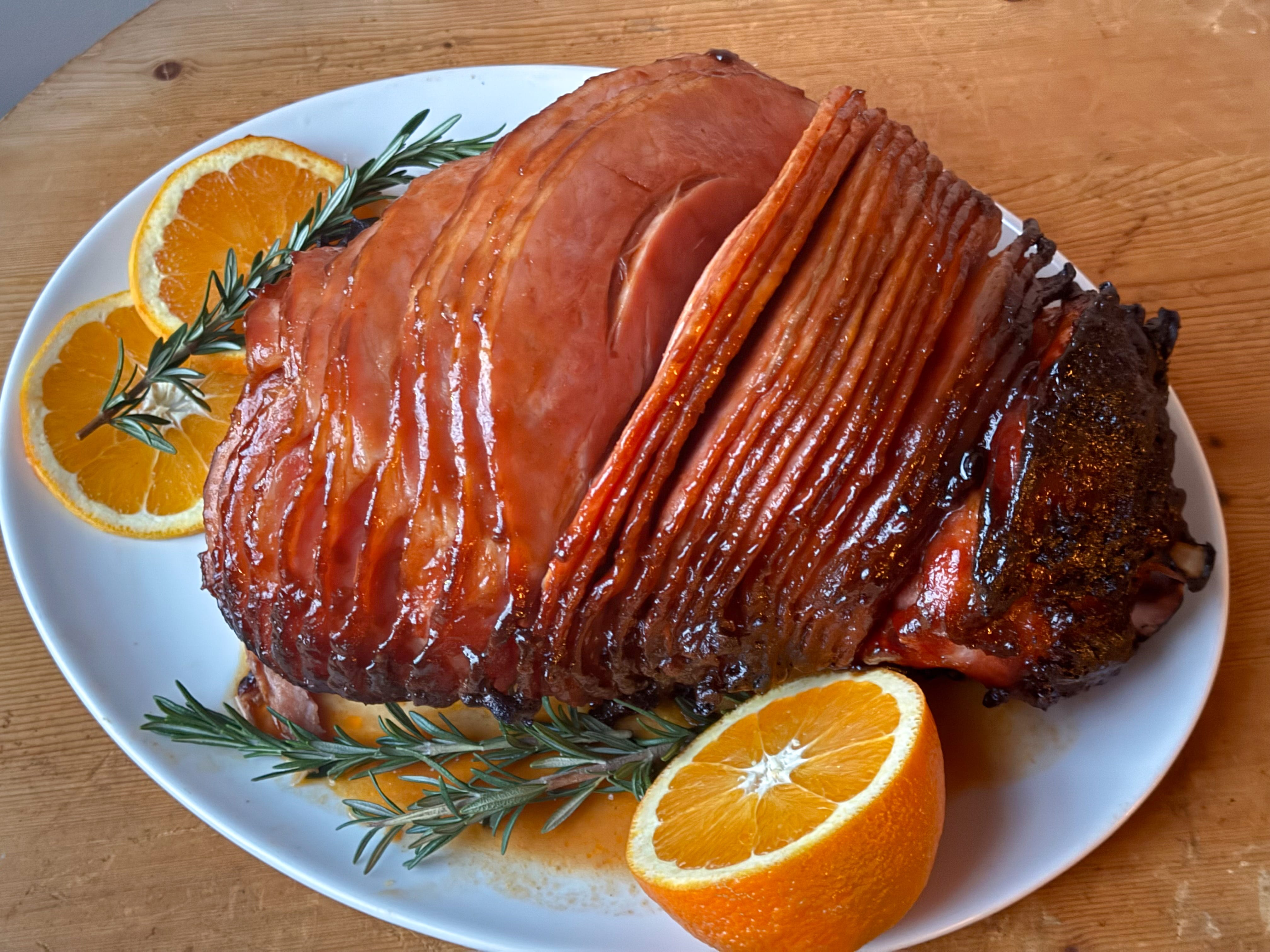 Chipotle–Maple Holiday Ham - by Tini Younger - Roux Girl