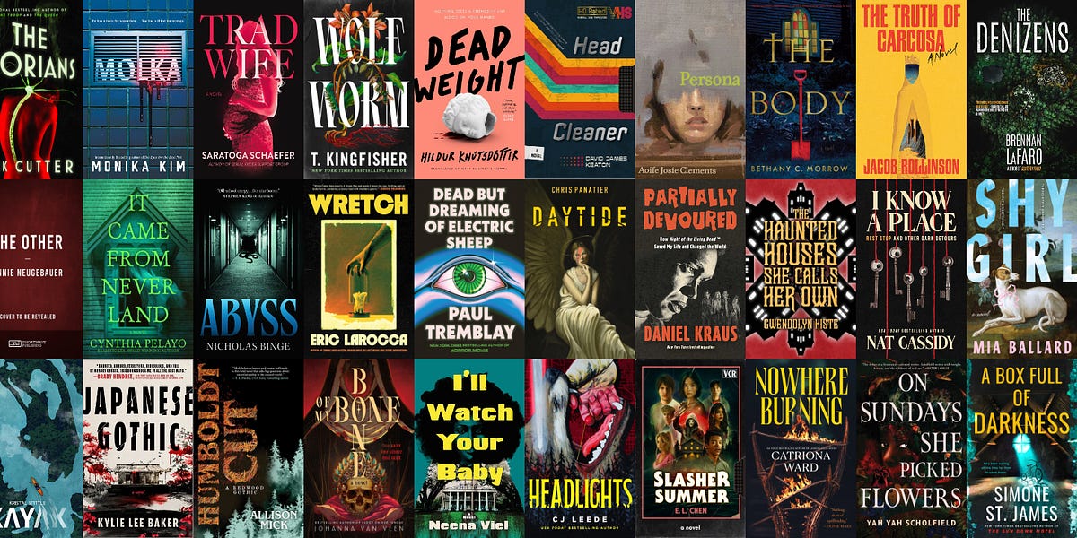 2026 Horror Preview pt 1 - by Robb Olson - The ARC Party