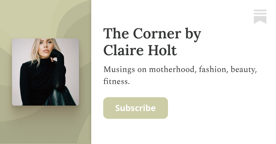 The Corner by Claire Holt | Substack