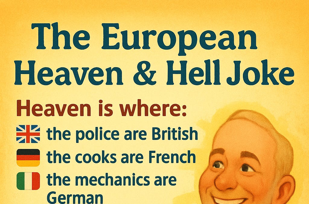 The European Heaven & Hell Joke (And Why It’s True) - Andy Lee Graham Blog