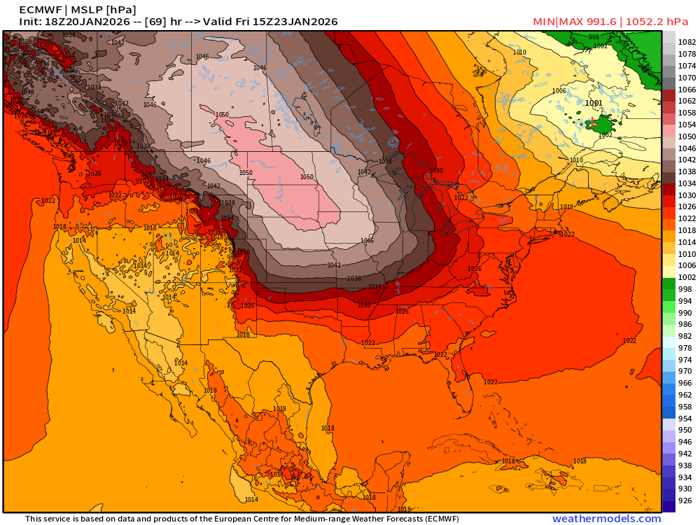 January 20, 2026 Tuesday Ice Storm Forecast