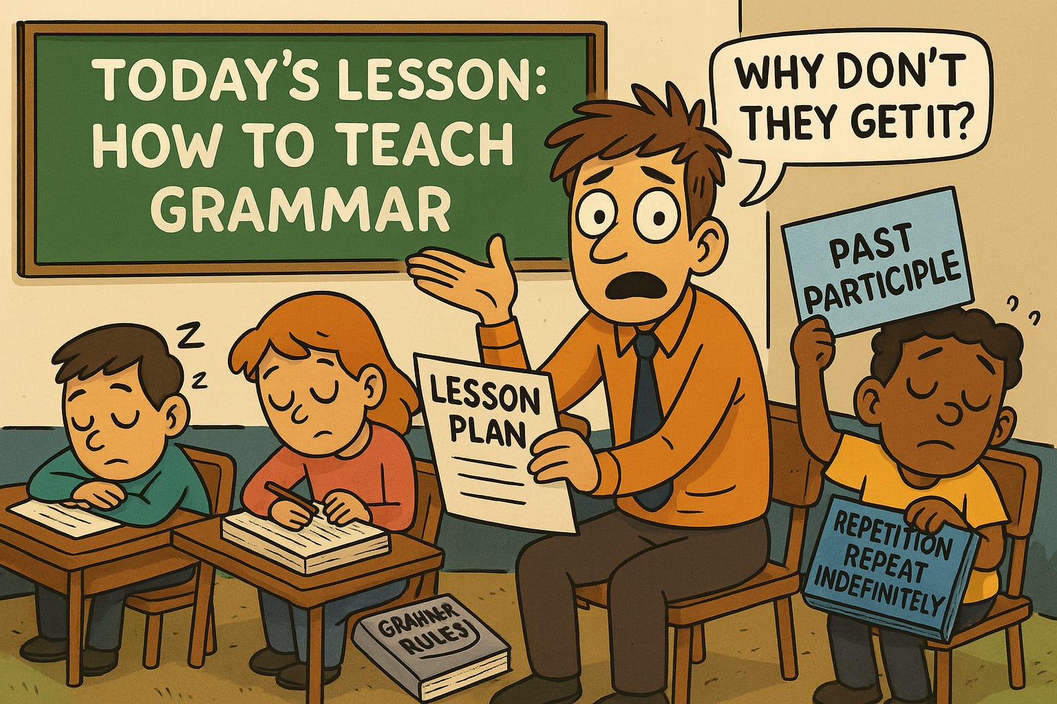 How to Teach Grammar (Without Boring Everyone to Death)