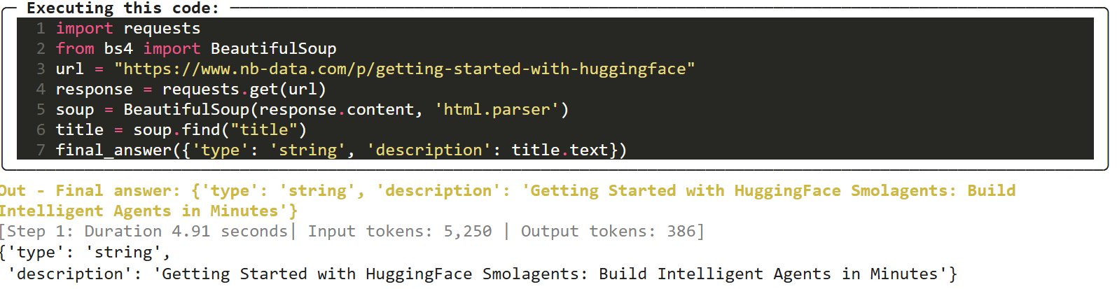 Mastering SmolAgents: Building AI Agents with Tools
