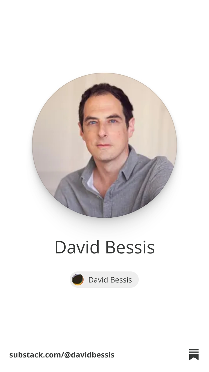 David Bessis | Substack