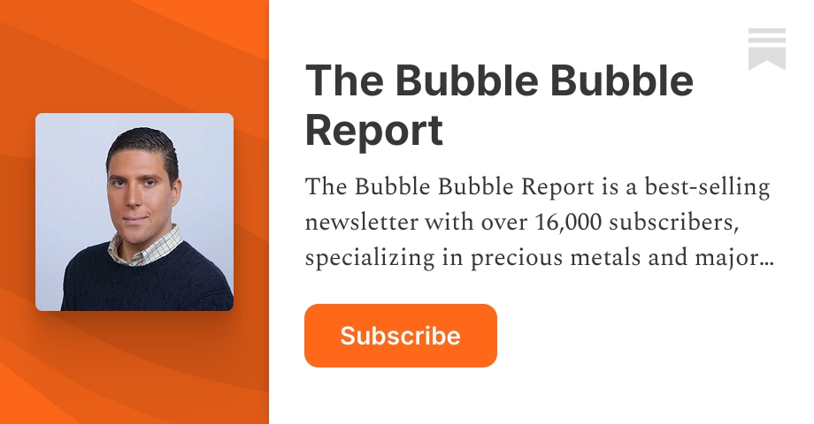 The Bubble Bubble Report | Jesse Colombo | Substack