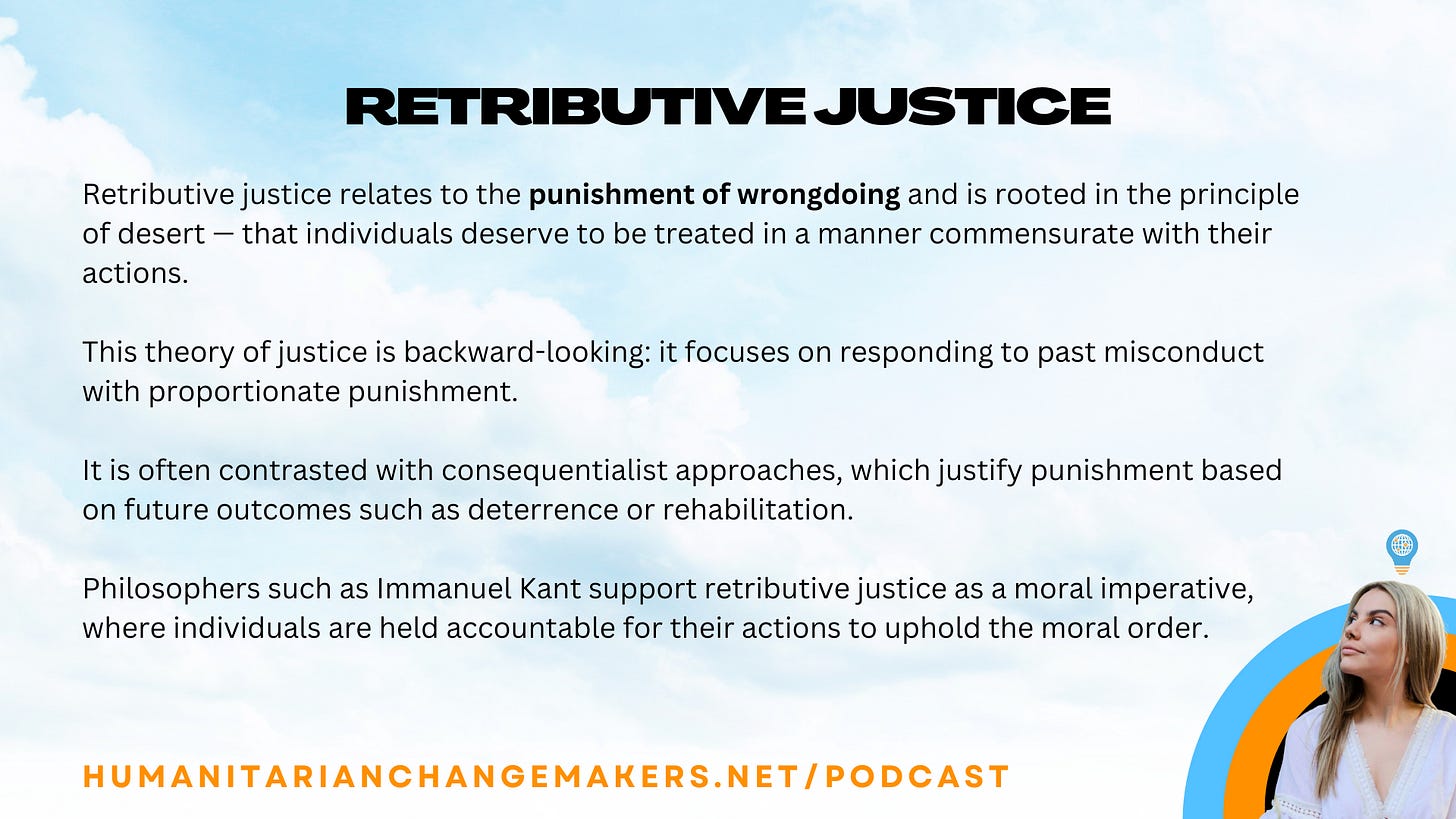 The 5 Different Types of Justice - by Tiyana J