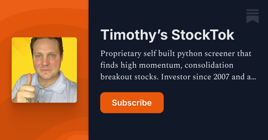 Timothy’s StockTok | StockTok 📈 | Substack