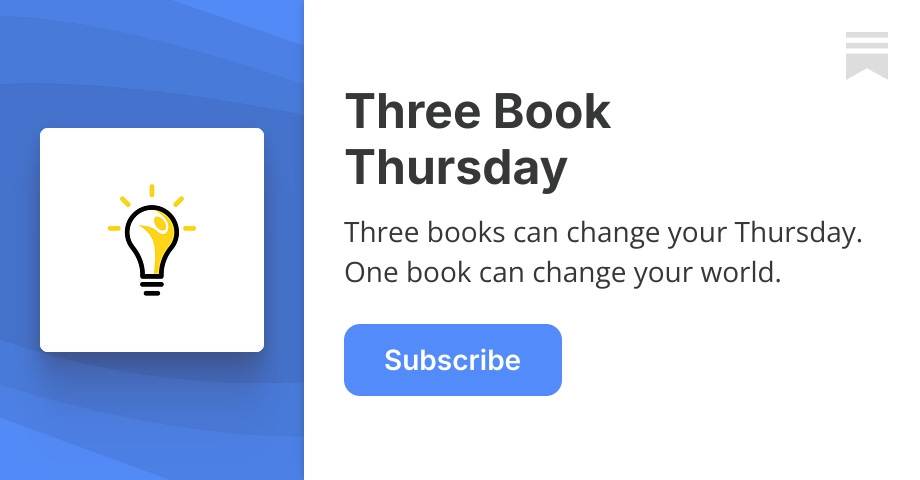 Three Book Thursday | Adam Rosh, MD | Substack