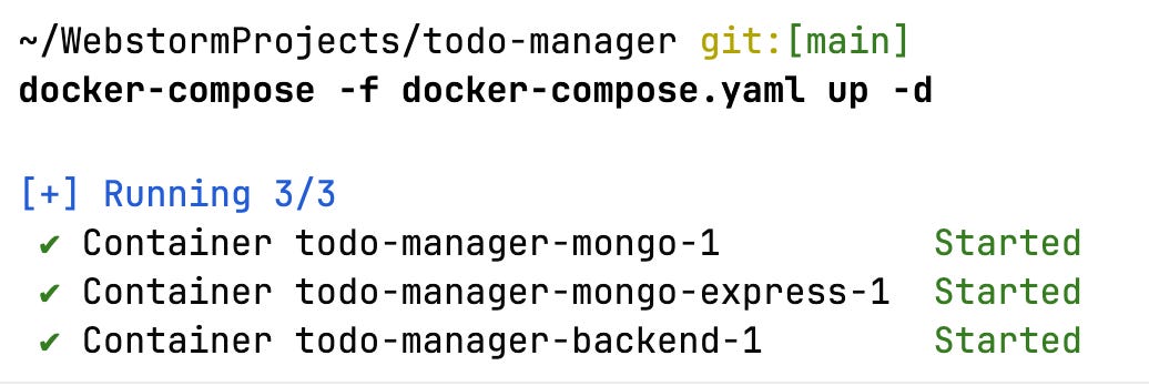 Using Docker & Docker Compose for a Node.js API & MongoDB