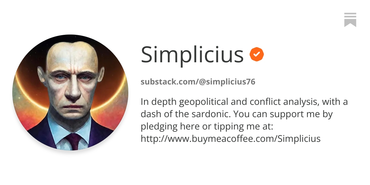 Simplicius | Substack