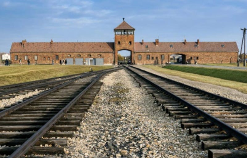 On the Location of the Famous ‘Arbeit Macht Frei’ Gate of Auschwitz
