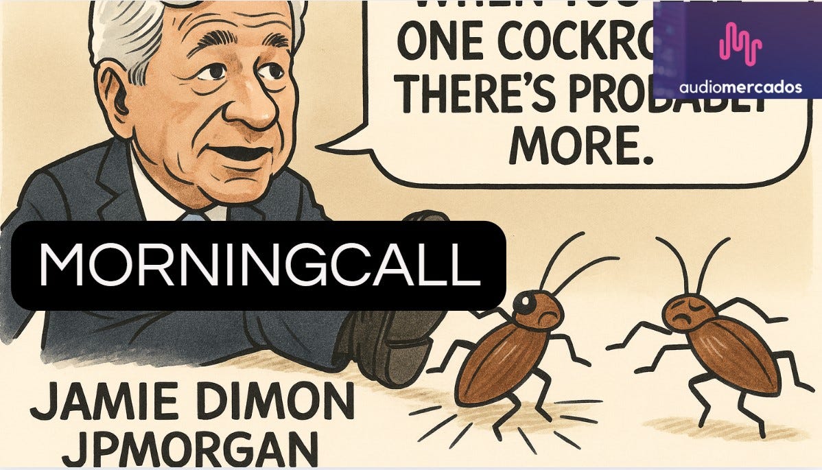 📈 Morning Call 17/10 — “Jamie Dimon (JPMorgan): cuando hay una ...