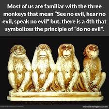 🪷 The Four Wise Monkeys: From Buddhist Discipline to Global Symbol