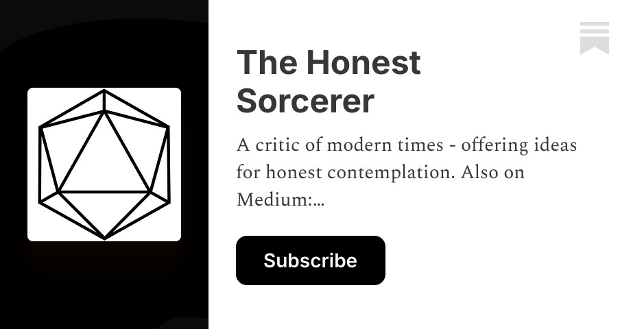 Substacks recommended by B | The Honest Sorcerer
