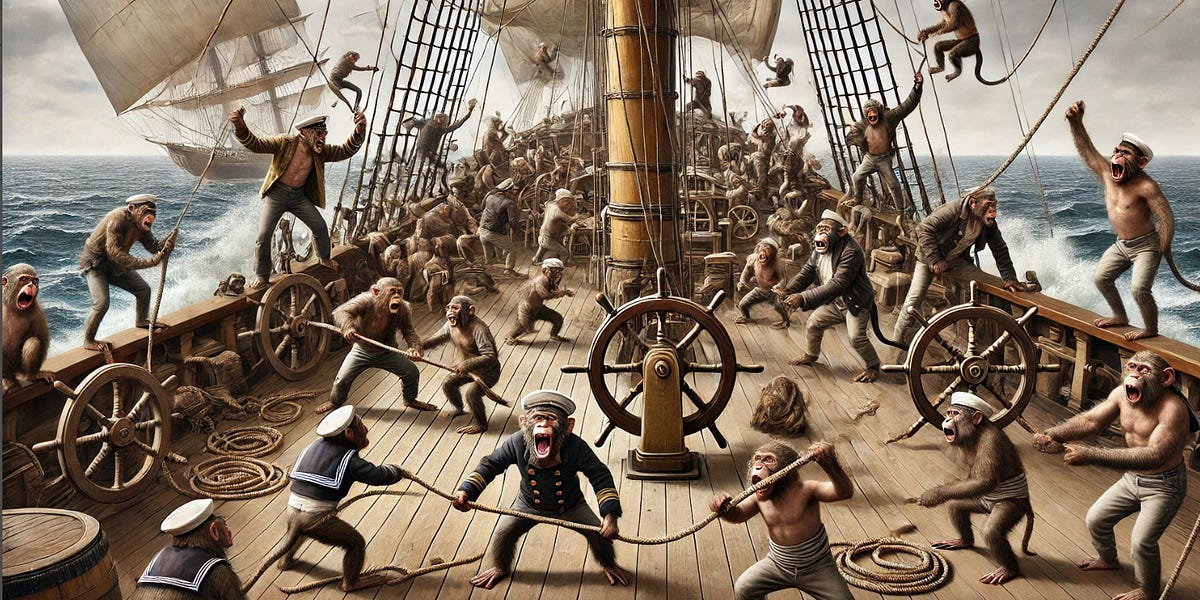 Ship of Monkeys - by clif high
