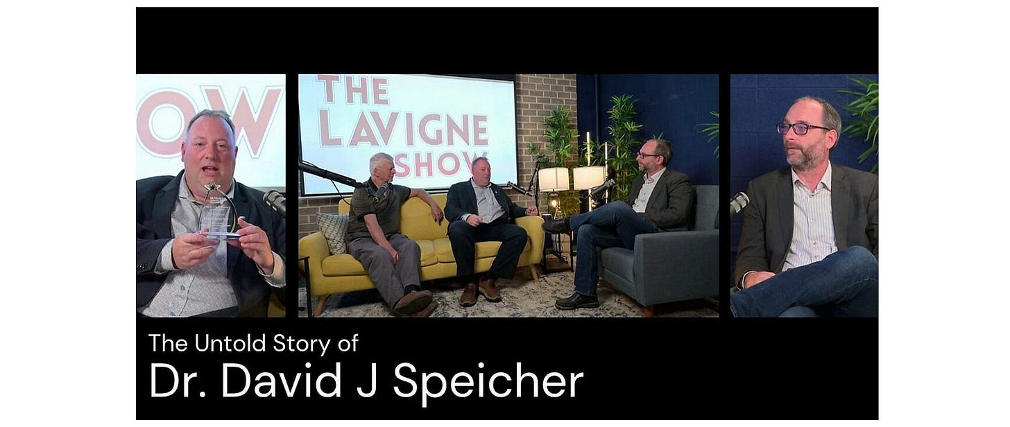 The remarkable story of Dr David Speicher