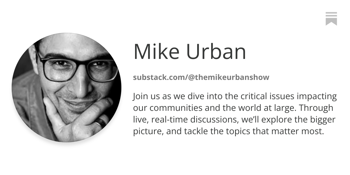 Mike Urban | Substack