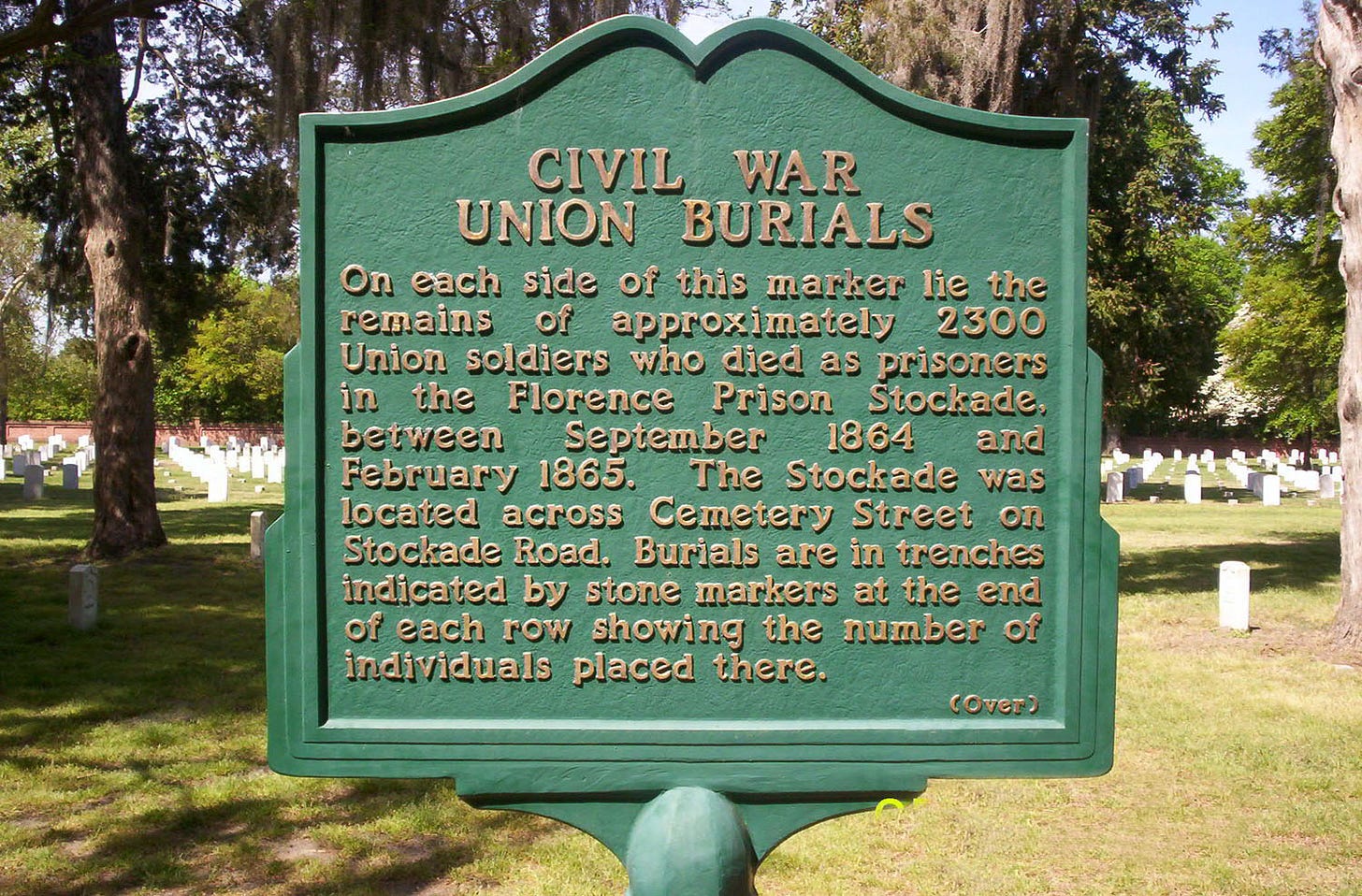 THE FLORENCE STOCKADE: A CIVIL WAR PRISON CAMP HELL IN SOUTH CAROLINA