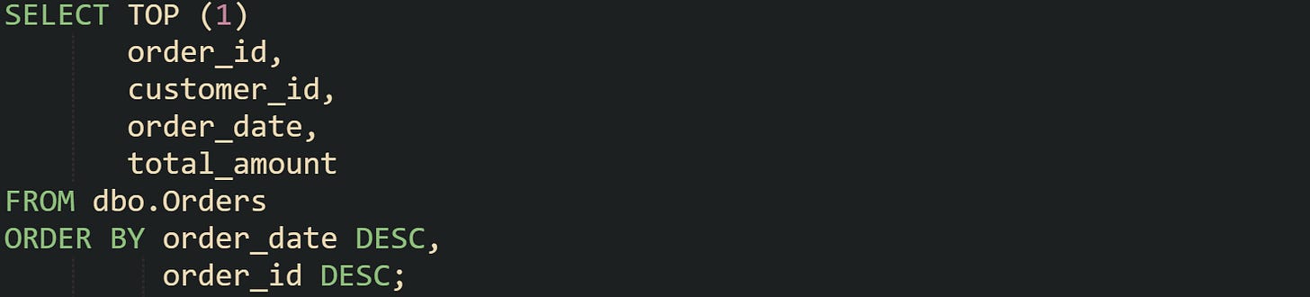 How to Make a Query to Get the First and Last Row in SQL