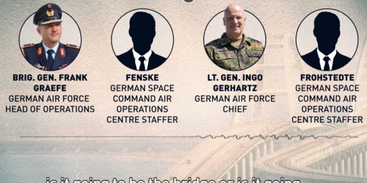 German Generals Caught Plotting Cruise Missile Attack on Russia ...