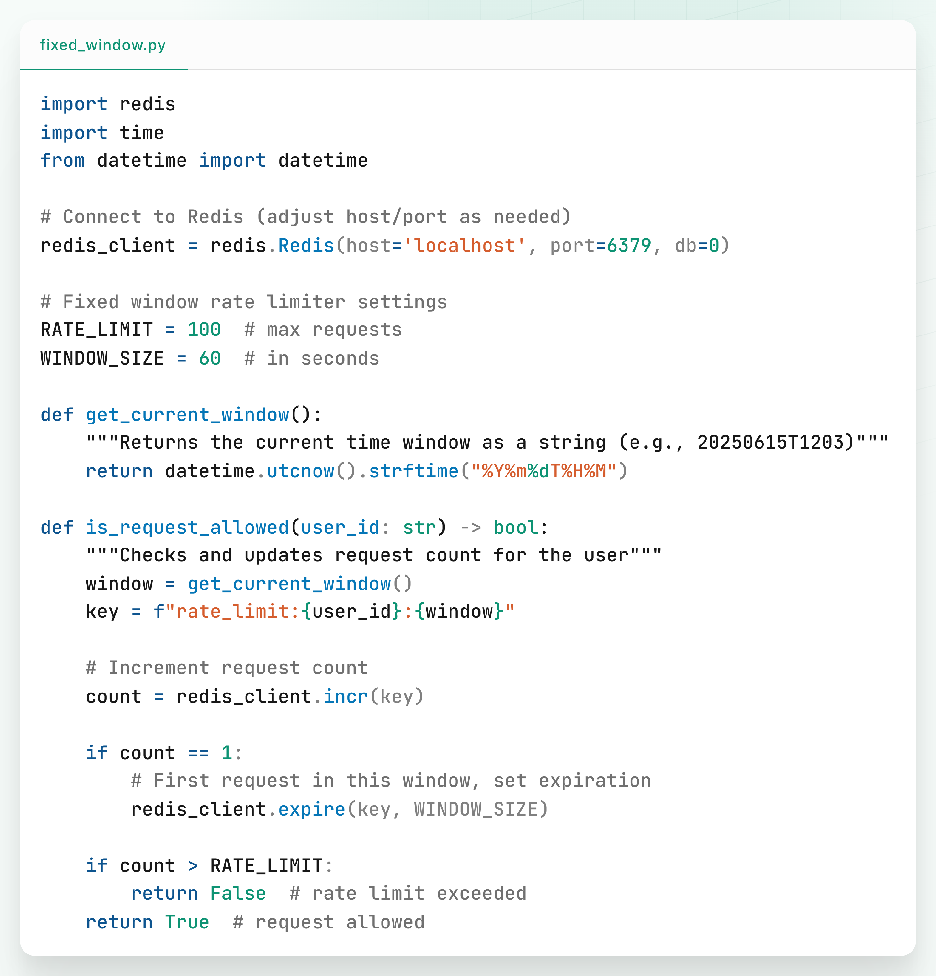 Designing a Distributed Rate Limiter