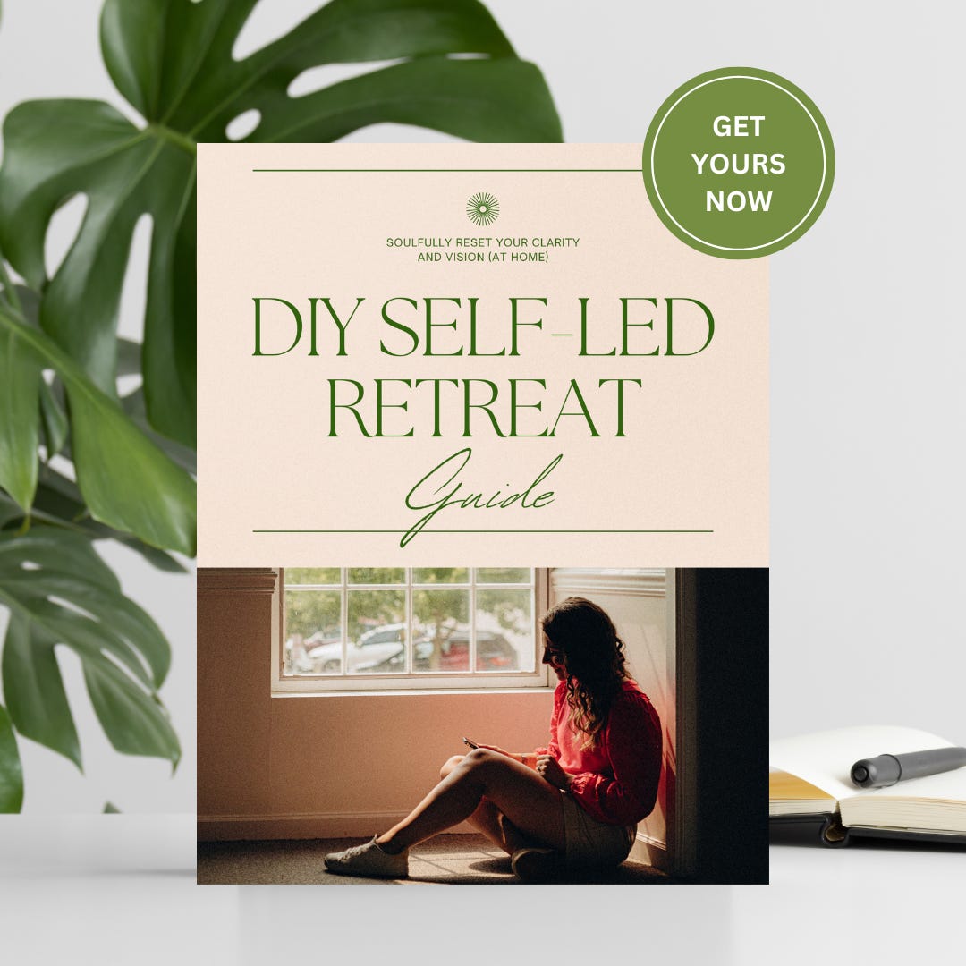 Your DIY Self-Led Retreat Guide 🌿 - by Megan Moran