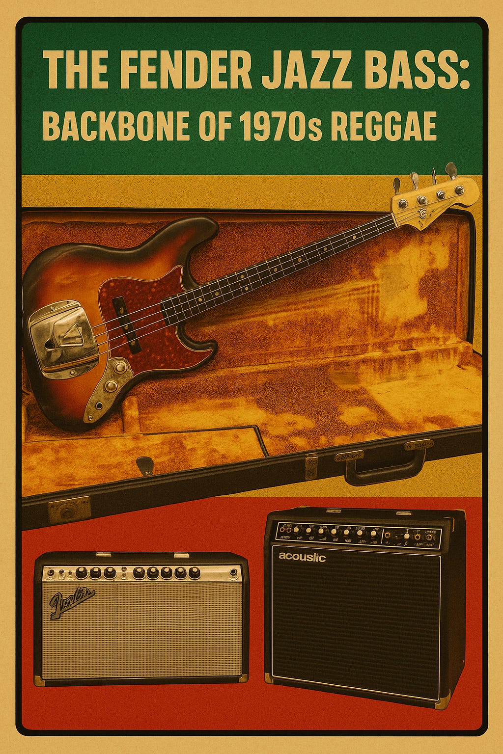 The Fender Jazz Bass: Backbone of 1970s Reggae