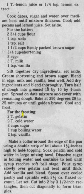1949: Leona Funcke and War-Time Baking Skills