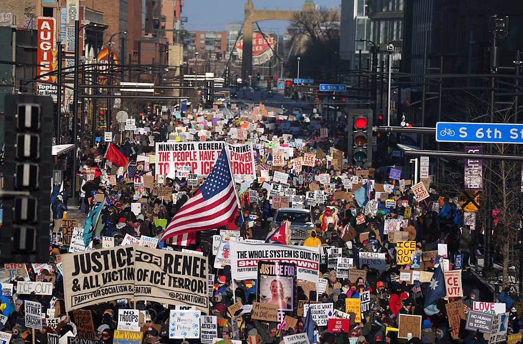 Minnesota Freezes Commerce to Protest ICE: Mass Strike in Subzero Cold
