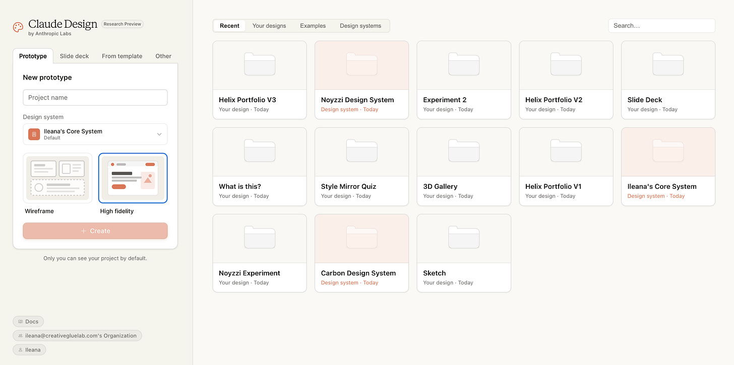Claude Design: Building a 3D Helix Portfolio (Prompts to Replicate Inside)
