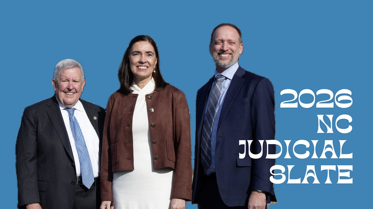 Announcing the 2026 NC Judicial Slate!