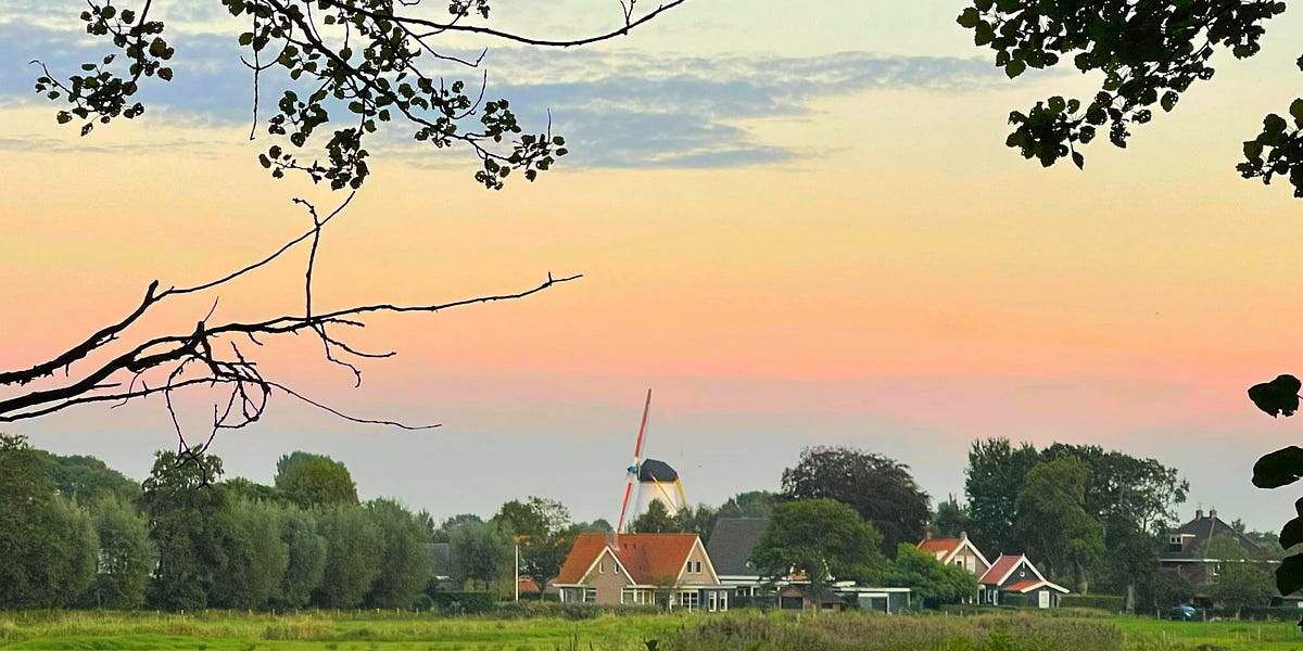 A view at my village - by Alexander Verbeek