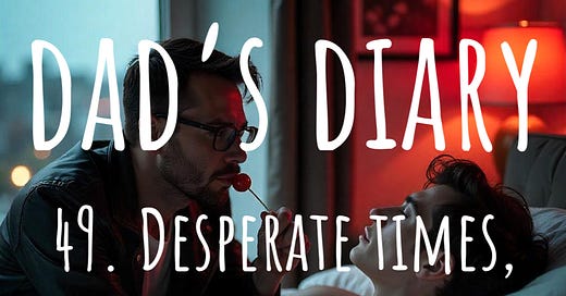 Dad's Diary - 49. Desperate Times, Desperate Temptations