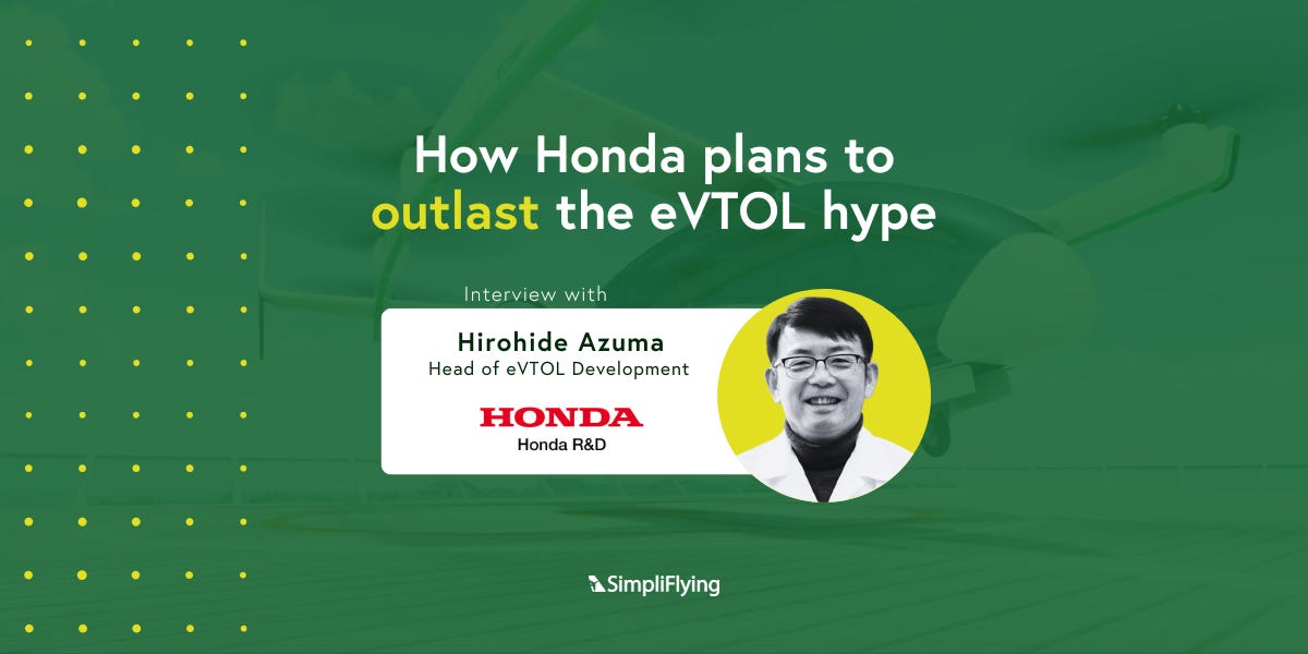 How Honda plans to outlast the eVTOL hype - by Dirk Singer