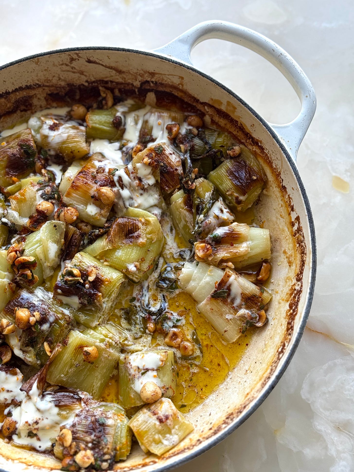 Not-so humble leeks - by Yotam Ottolenghi - Ottolenghi