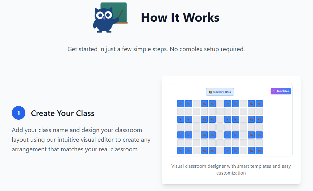SeatMate: The Smartest Way to Simplify Classroom Seating