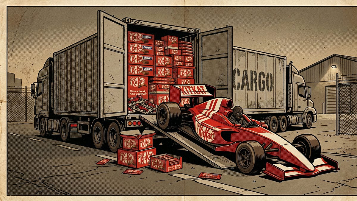 The Great KitKat Heist is More Than a Meme - by Chris Dalby
