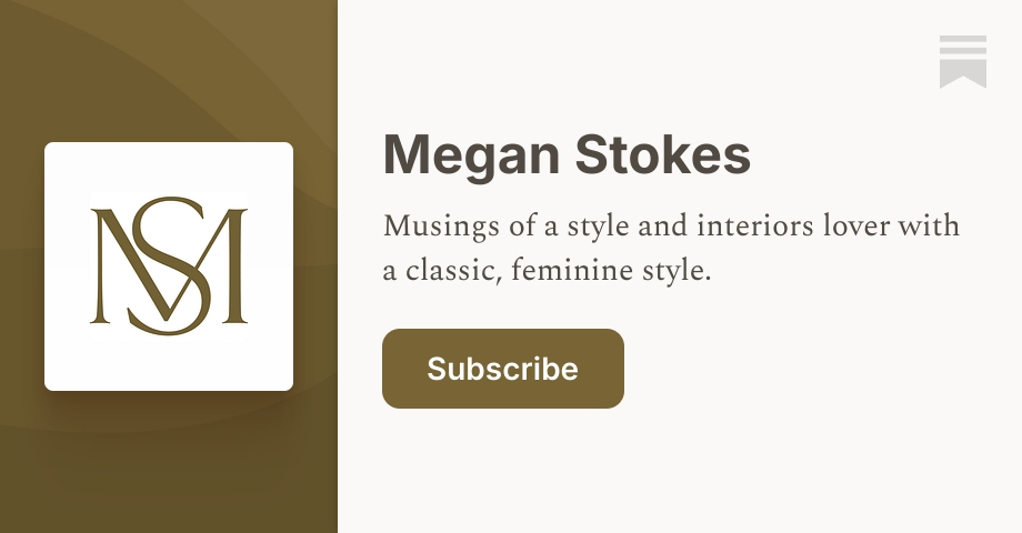 Megan Stokes | Substack
